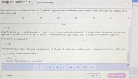 Solved Consider The Sample Data Below Using α001 Perform