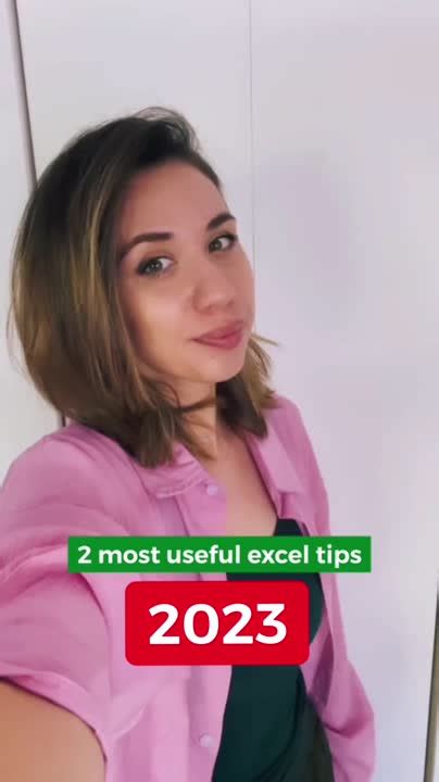 farizat tabora on linkedin 👩‍🏫 2 most useful excel tips 2023 autosum and flash fill ⚡️more excel…