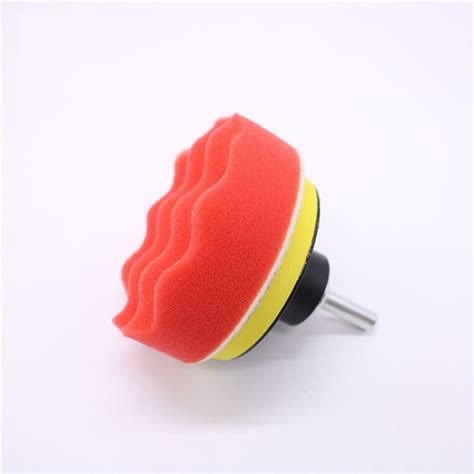 자동차 연마 왁싱 스폰지 휠 연마 디스크 키트 세트 3 인치 M10 스폰지 디스크 패드 자동차 광택기 연마 버핑 자동 14 개 자동차 세척 및 유지 보수