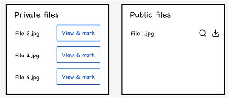 Gui Design Appropriate Button Label To Preview A File Before Sharing