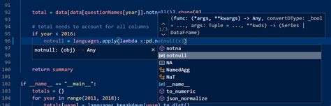 If There Is A Suggestions Widget Driven Inline Completion Along With Brackets And The User