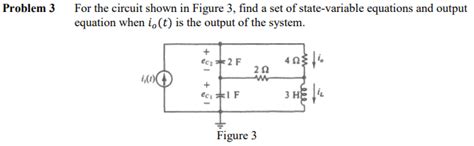 Solved Problem For The Circuit Shown In Figure Find A Chegg