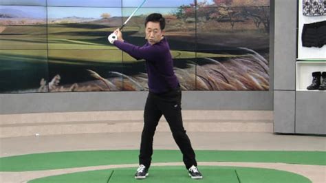 Sbs골프 아카데미 허석호 레슨 정타를 방해하는 오버스윙 고치기 Sbs Golf