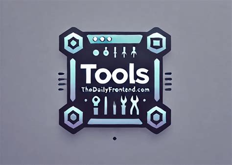 the daily frontend tools a free developer toolkit the daily frontend 🗞️