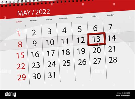 Friday The 13th Calendar 2022