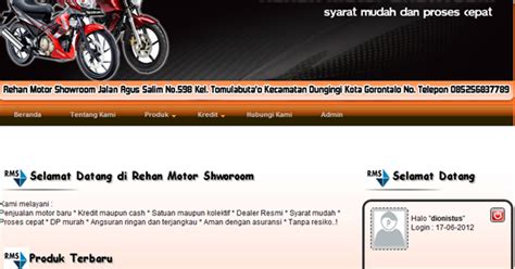Sistem Informasi Penjualan Aplikasi Penjualan Motor
