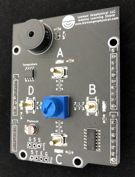 Arduino Learning Shield Leeman Geophysical