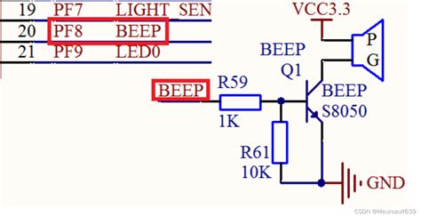 （五）stm32基础——基于库函数的蜂鸣器 Stm32蜂鸣器 Csdn博客