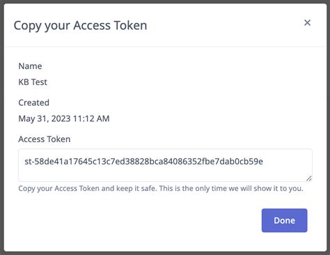 API Keys Settings MachineMetrics