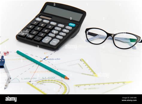 Photo Of The Business Architectural Project Pair Of Compasses Glasses