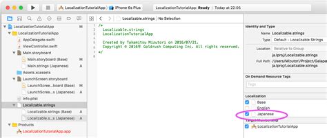 ios localization tutorial localization is the process of making… by