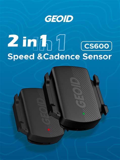 Geoid Bike Speed Cadence Sensor Ant Bluetooth For Gps Cycling Computer