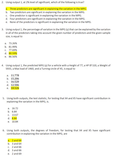 Solved The Following Questions Based On Outputs And Chegg