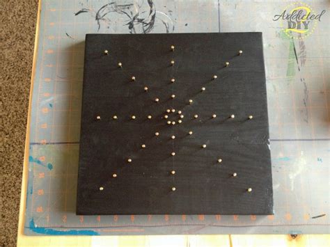 DIY Spider Web String Art Addicted DIY