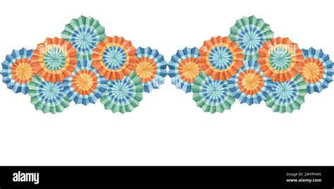 Fiesta Border Template Related Festival Border Vectors Download Free