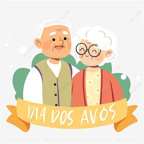 만화 일러스트 스타일 흰 머리 조부모 노인 할머니 할아버지 Png 일러스트 및 Psd 이미지 무료 다운로드 Pngtree