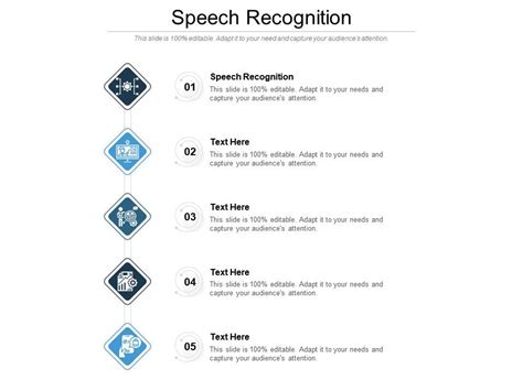 Speech Recognition Ppt Powerpoint Presentation Inspiration Layout Cpb