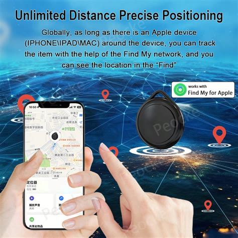 Mini Tracker Device Compatible With Apple Find My App Smart Tracking