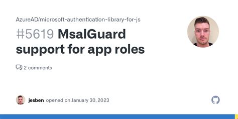 msalguard support for app roles · issue 5619 · azuread microsoft