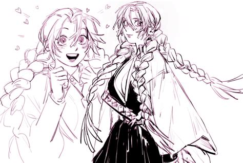 Rumaeinine Kanroji Mitsuri Kimetsu No Yaiba 1girl Black Jacket