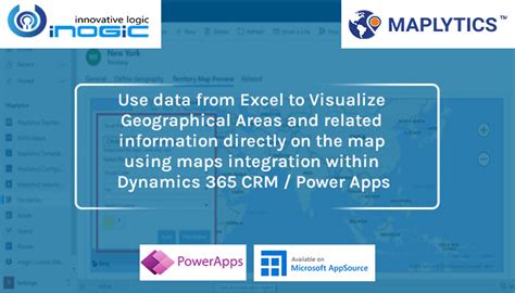 Use Data From Excel To Visualize Geographical Areas And Related