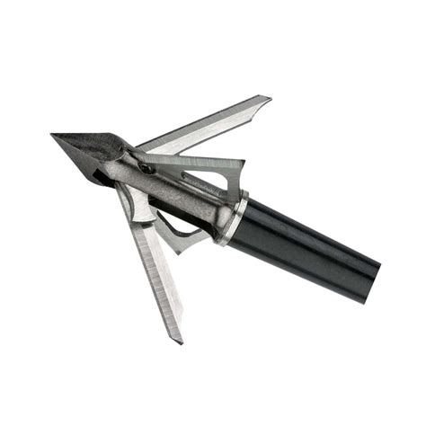 Muzzy Trocar Hbx Crossbow Broadhead 3pk 4 Blade 100 Grain Crossbowexperts