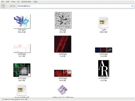 survey of x11 file manager image preview 把友情留在无盐 catfan