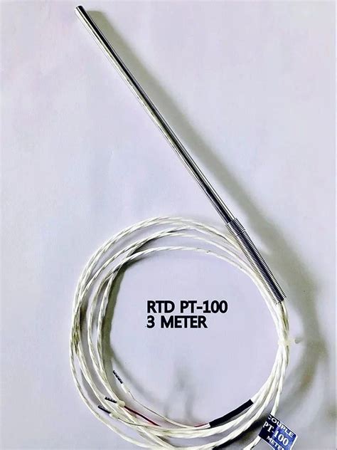Pt100rtd Temperature Sensor 3 Wire 50 To 250 Deg C At ₹ 750 Piece In Bhopal