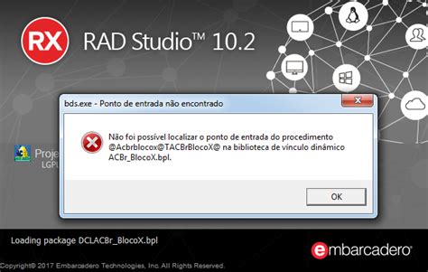 Erro Ao Abrir Delphi Em Relação Ao Componente Blocox Acbrdiversos