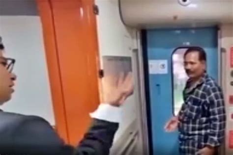 Man Locked Inside Vande Bharat Express After Entering It To Take Photos At Aps Rajahmundry
