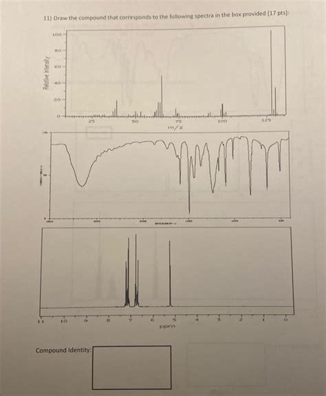 Solved 11 The Following Three Compounds Correspond To One
