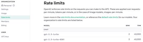 my program is unable to use the gpt 3 5 turbo model and i need help