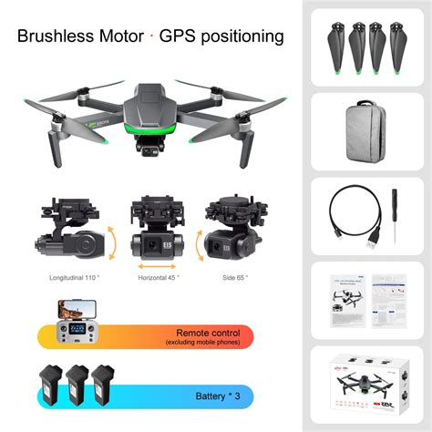 S155 Drone Gps 2 5k Hd Dual Camera With Obstacle Avoidance Helicopte