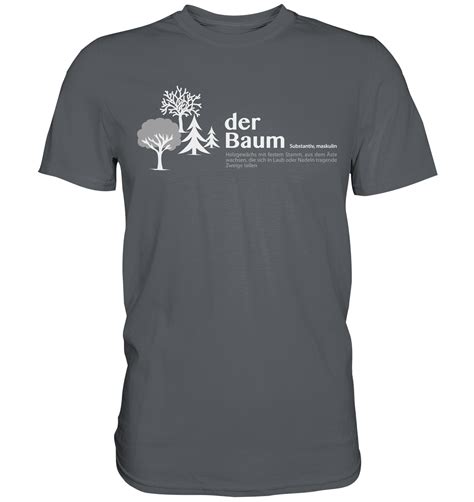 Der Baum Unisex Premium T Shirt Schwarzwaldtextil De