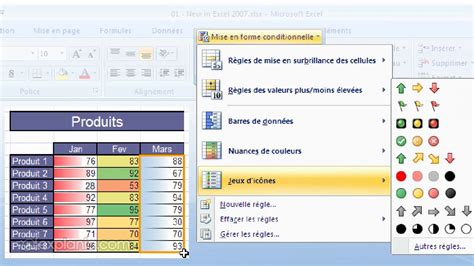Mise En Forme Conditionnelle Excel Youtube Riset
