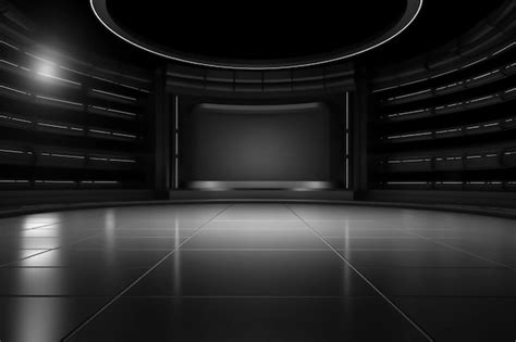 제품 전시 빈 방 Ai 생성 이미지