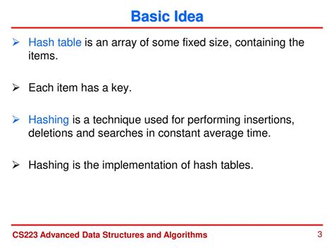 cs223 advanced data structures and algorithms ppt download