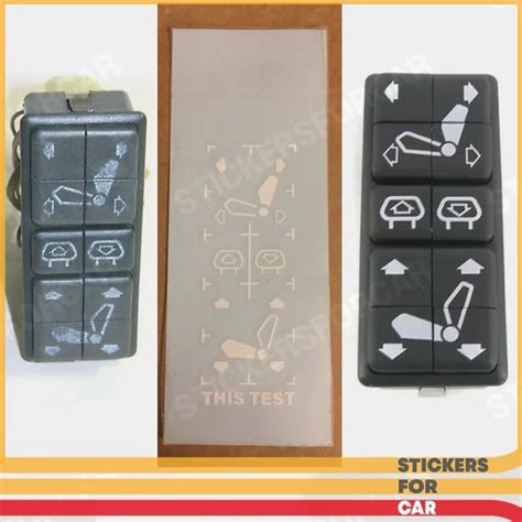Bmw E23 E24 E28 Power Seat Decal Sticker Eur 26 30 Picclick De