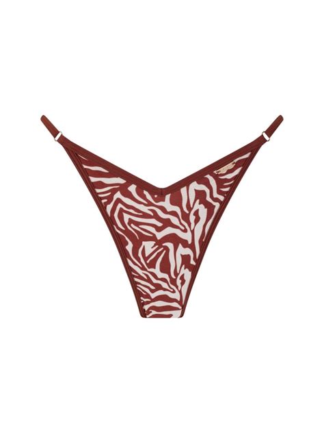 Sofia Bottom Russet Zebra Kotomi Swim