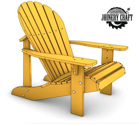 Adirondack Chair Template Mdf