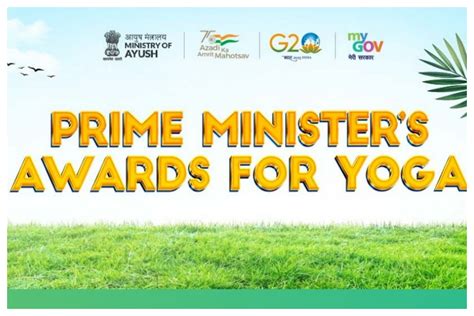 Ayush Ministry Invites Applications And Nominations For Prime Ministers Awards For Yoga 2023