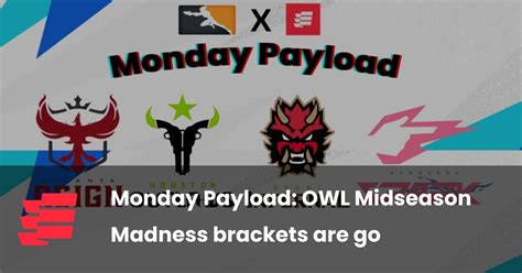 Monday Payload Owl Midseason Madness Brackets Are Go Who Will Win