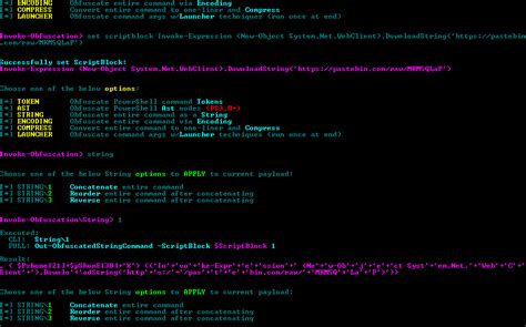 Обфускация powershell Обфускация скрипта powershell