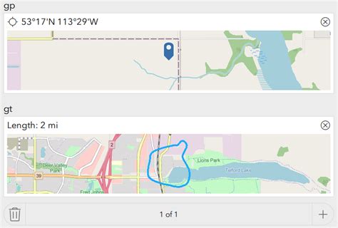 Display Map With Geotrace In Following Map Inside Esri Community
