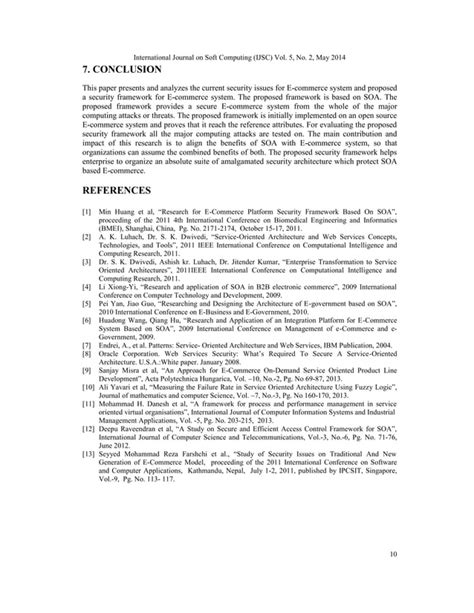 Designing A Logical Security Framework For E Commerce System Based On