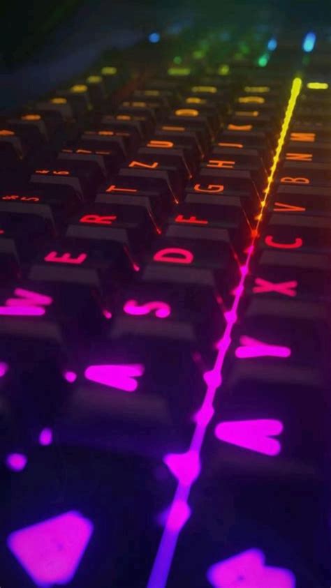 RGB Keyboard With Colorful Lights