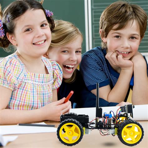 LAFVIN WD Smart Robot Car Kit ESP CAM Wifi Camera For Arduino Programming ESP Robot With