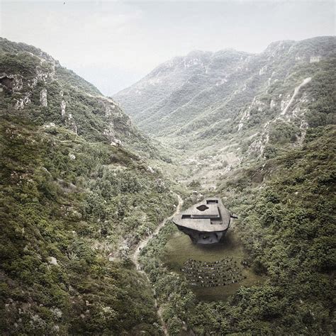 Open Architecture Designs Chapel Of Sound Concert Hall Like A Boulder