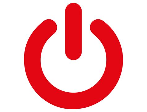 Power On Off Button Icon With Transparent Background Png