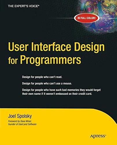 “ui design for programmers” by joel spolsky chelsea troy